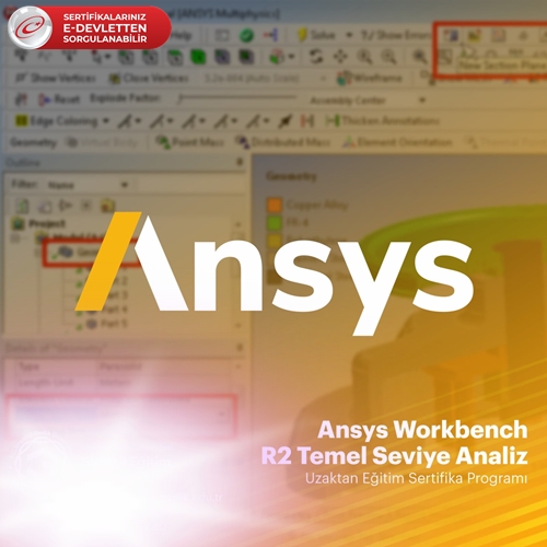 Ansys Workbench Eğitimi 2020 R2 Temel Seviye Analiz Sertifika Programı ...
